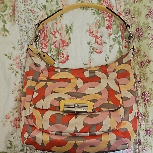 Coach | Bags | Coach Multicolor Patterned Womens Bag | Poshmark